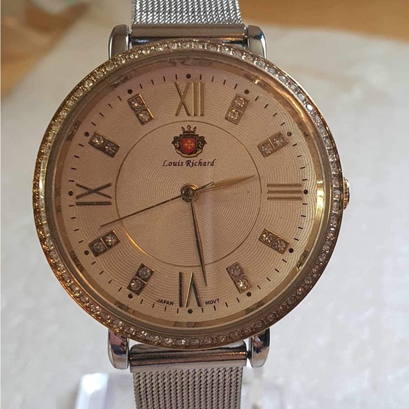 Louis Richard | Accessories | Louis Richard 995 Silvergoldtone ...